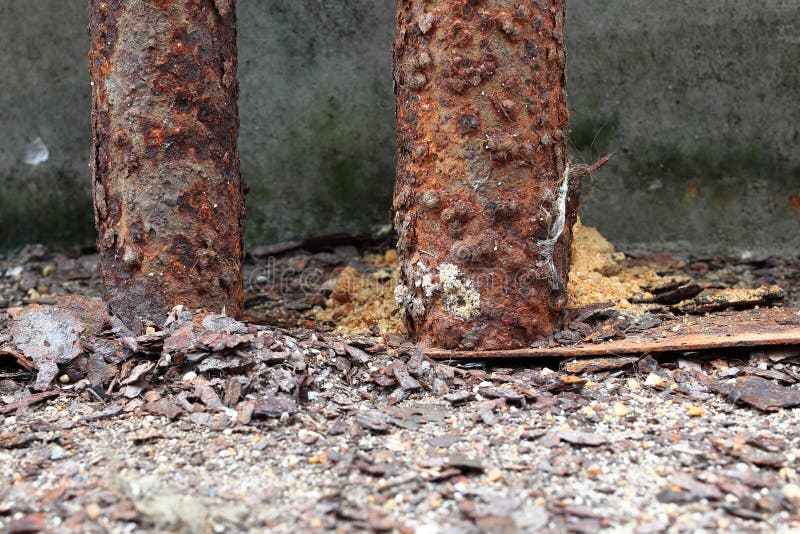 Rust of Metals. Corrosion of Metal. Rust and Corrosion in the Weld ...