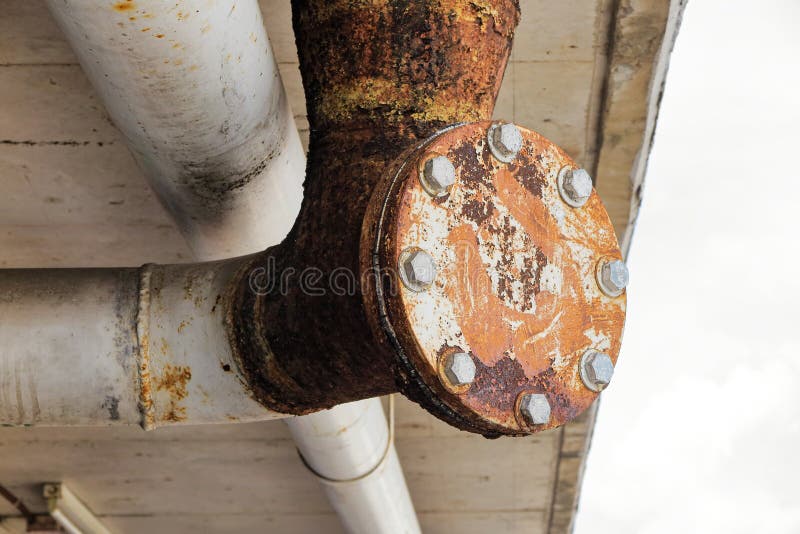 Rust of Metals. Corrosion of Metal. Rust and Corrosion in the Weld ...