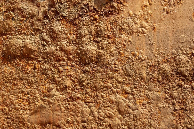 Rust of Metals.Corrosive Rust on Old Iron with a Hole. Rusted Orange ...