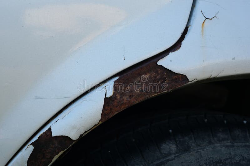 Rust on Old Car, Surface Texture Stock Image - Image of steel, classic ...