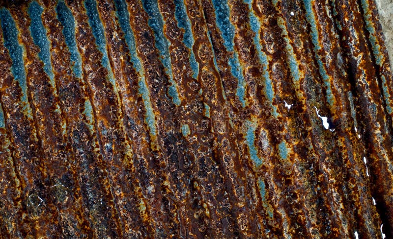 Rust on old metal plate stock image. Image of industries - 14830361