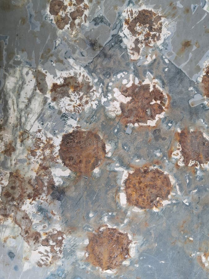 Rust on the Old Paint of Cars Stock Photo - Image of backdrop, iron ...