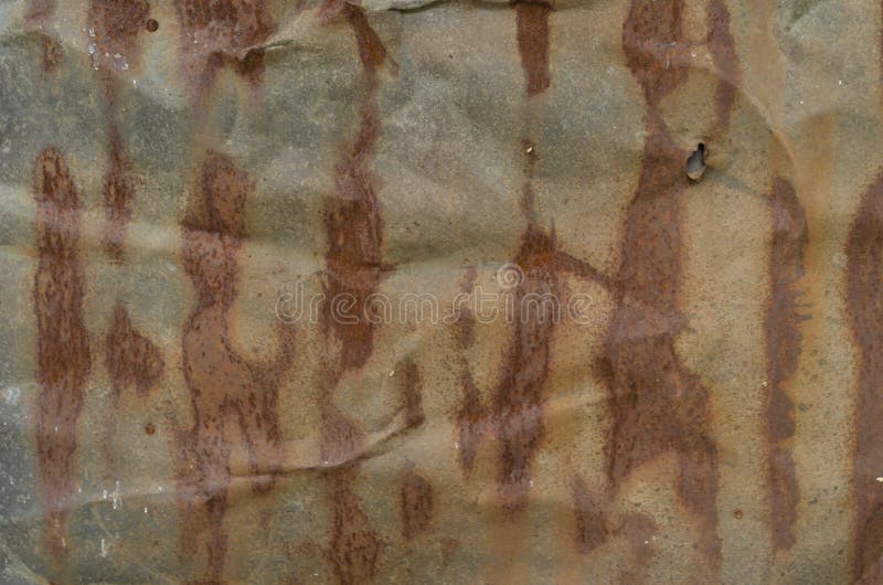 Rust and Oxidized Background. Old Iron Panel. Red, Brown and Black Rust ...