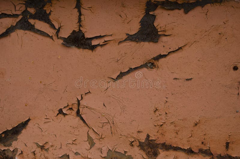 Rust and Oxidized Background. Old Iron Panel. Red, Brown and Black Rust ...