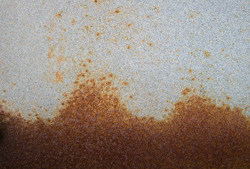 Rust on the painted iron. stock photo. Image of peeled - 72786074