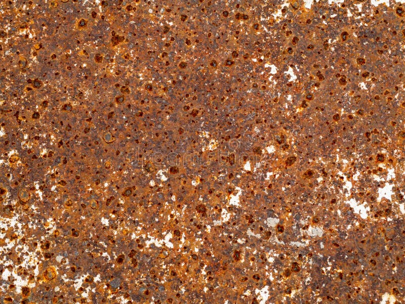 Rust Patterns on the Surface of the Deteriorated Industrial Metal Stock ...
