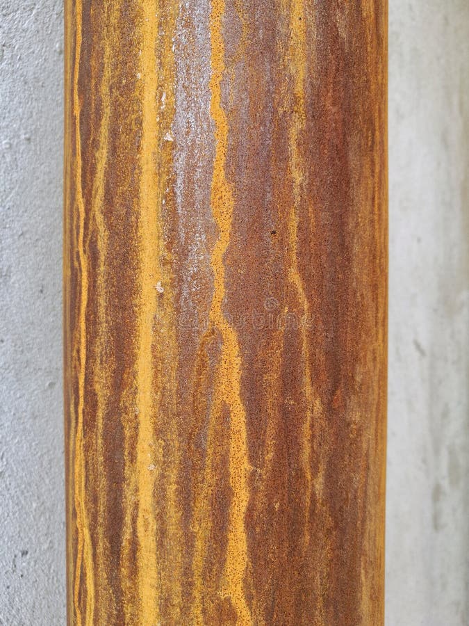 Rust on Pipe Natural Colors Stock Photo - Image of abstract, liquids ...