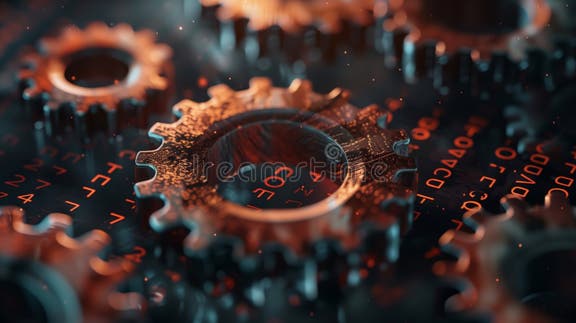 RUST Programming Language Concept Stock Photo - Image of interface ...