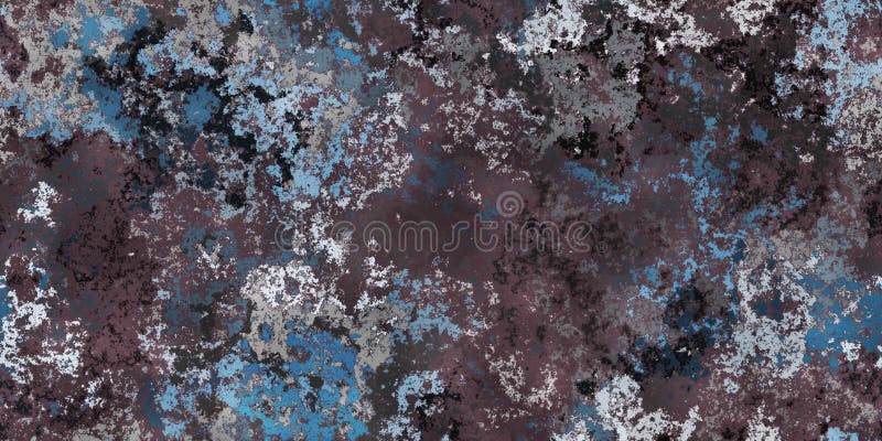 Rust Purple Metal Textures. Seamless Transition Stock Illustration ...