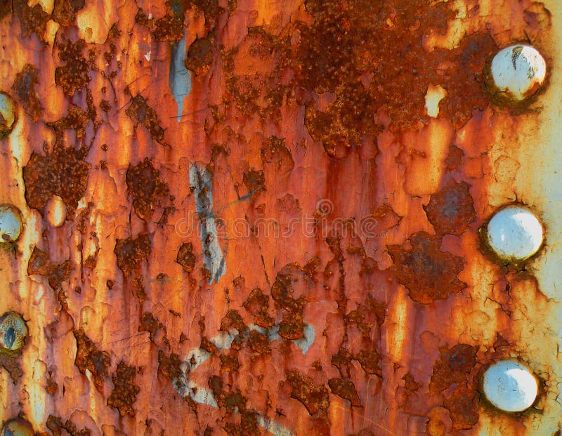 Rust red old the metal stock image. Image of dark, design - 13761407