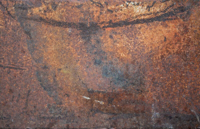 Full Frame Shot of Rusted Metal Texture and Background. Stock Photo ...
