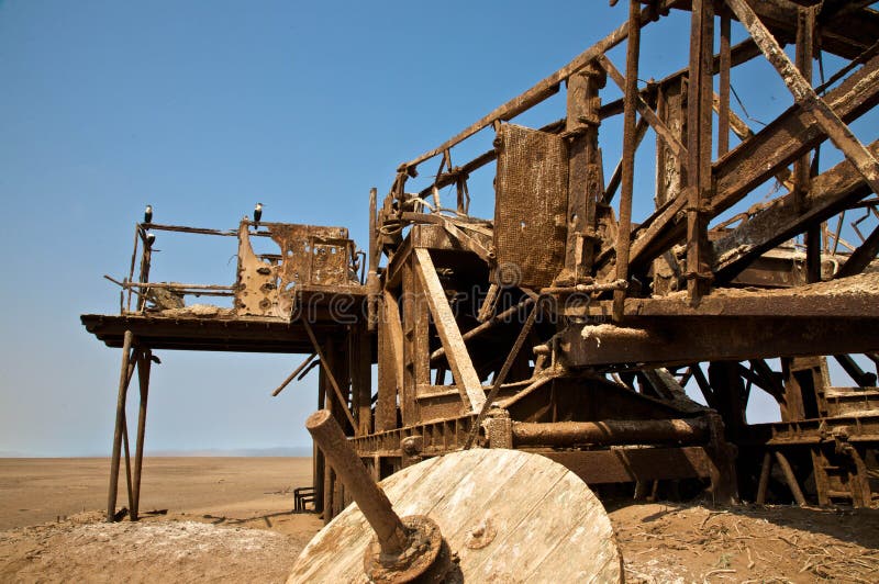 Rust ruins stock image. Image of sand, rust, brown, destroyed - 53576867
