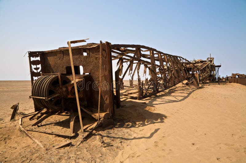 Rust ruins stock photo. Image of climate, ruins, brown - 53576860