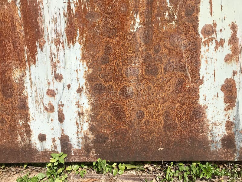 Rust Rusty Rusted Wall Wallpaper Stock Image - Image of rusted ...