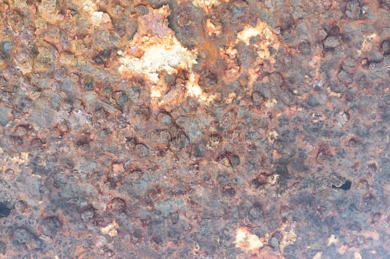 Rust Spot on Iron Texture Background Stock Photo - Image of structure ...