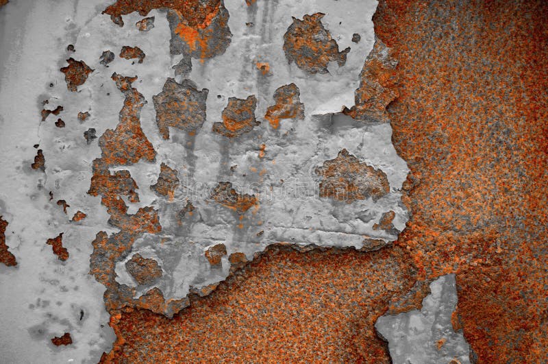 Rust spot stock photo. Image of ferric, coating, paint - 52610252