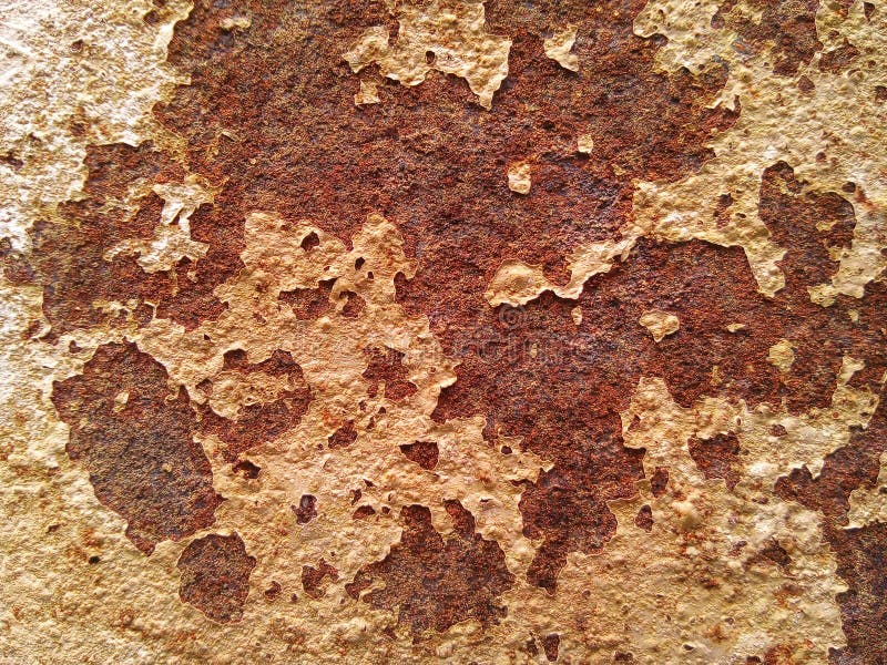 Rust and stain on metal. stock photo. Image of grunge - 165730178