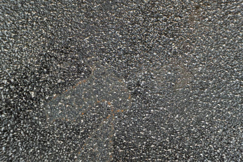 Rust Stains on Cast Iron Surface, Macro Stock Photo - Image of iron ...