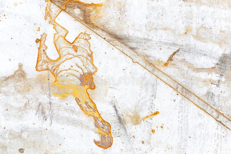 Rust Stains On An Iron Surface Stock Photo - Image of texture ...