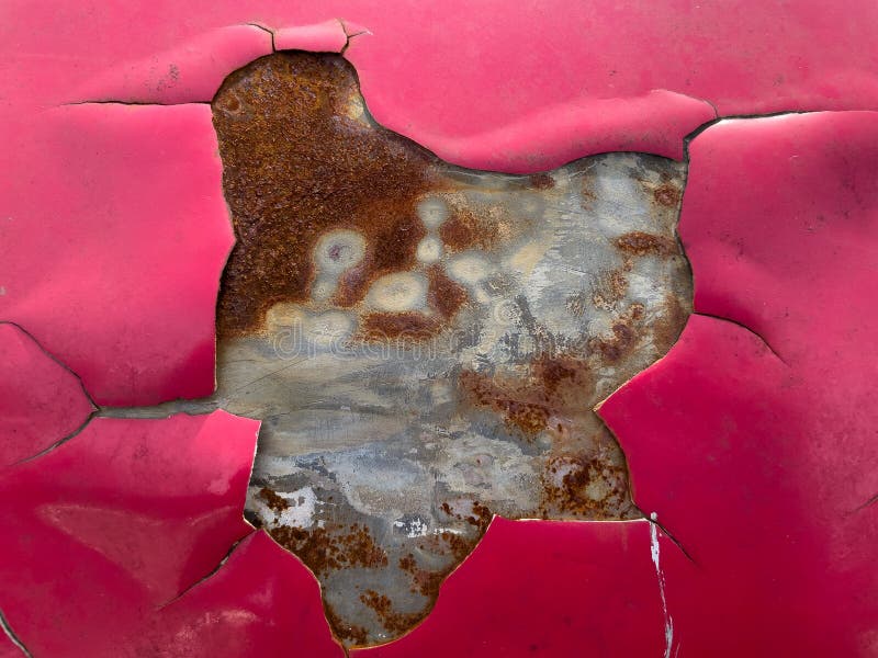 The Texture of Red Old Iron Plate. Stock Photo - Image of rust, produce ...