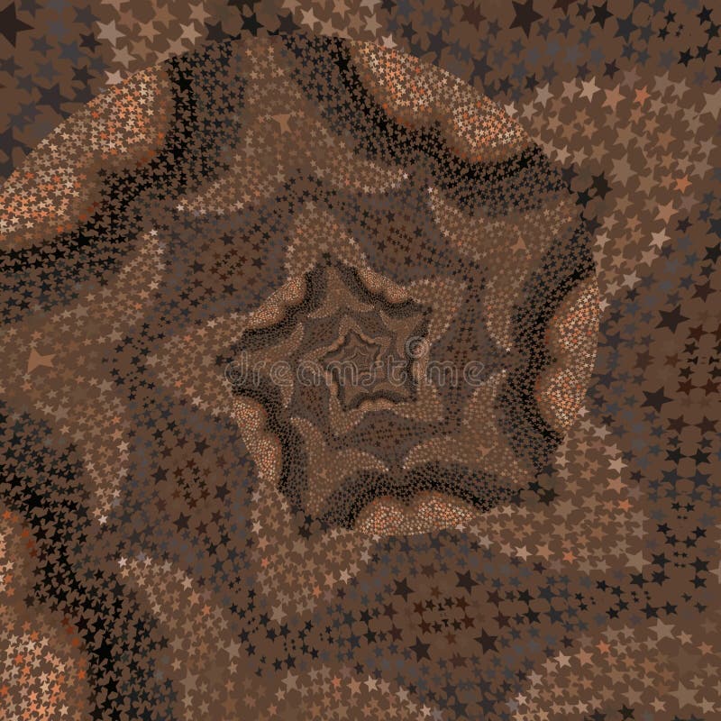 Rust Stars Abstract Shapes Blurs Backgrounds Stock Illustration ...