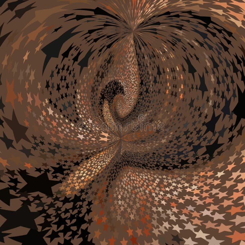 Rust Stars Abstract Shapes Blurs Backgrounds Stock Illustration ...