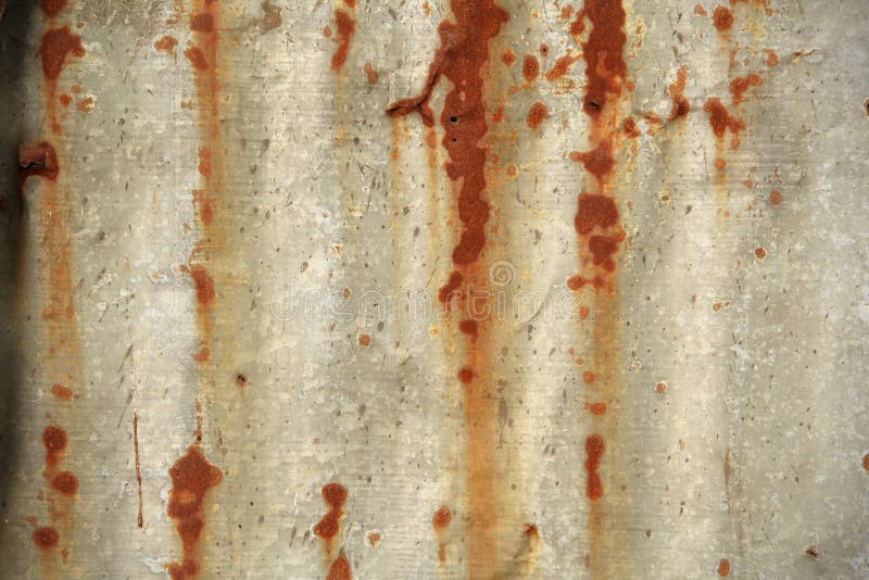 Rust on Steel for Background and Texture Stock Image - Image of ...