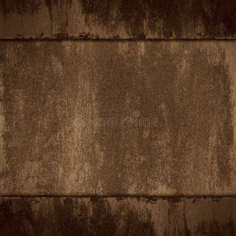 Brown Old Rust Metal Plate Background Stock Photo - Image of metallic ...