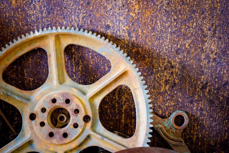 Rust steel equipment stock image. Image of building - 229494137