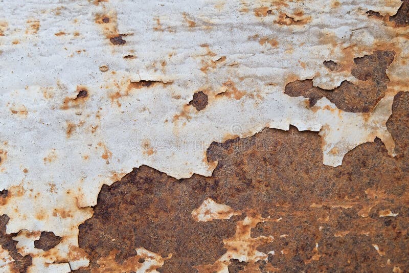 Rust on steel with white stock photo. Image of steel - 107604784