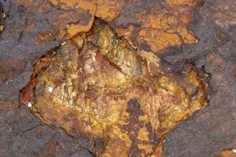 Rock Texture - Rust Coloured Rocks Stock Image - Image of lichen, rock ...