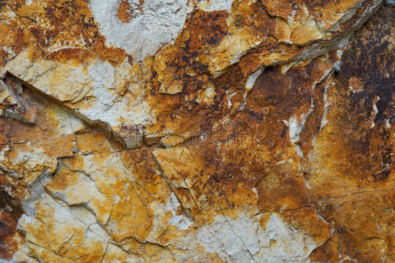 Rust Stone Wall or Grunge Stone Texture Image Use for Stone Background ...