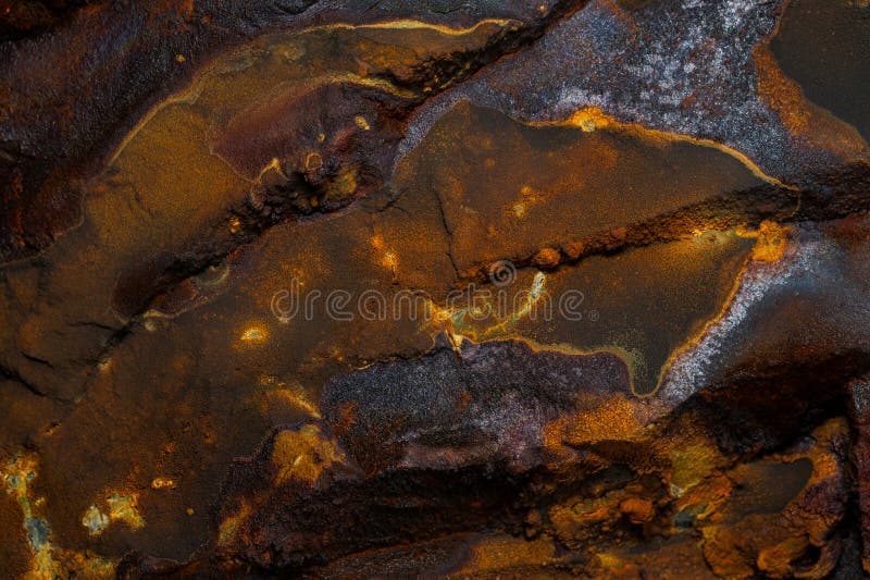 Rust Stone Wall Stone Texture Image Use for Backgrounds or Textures ...