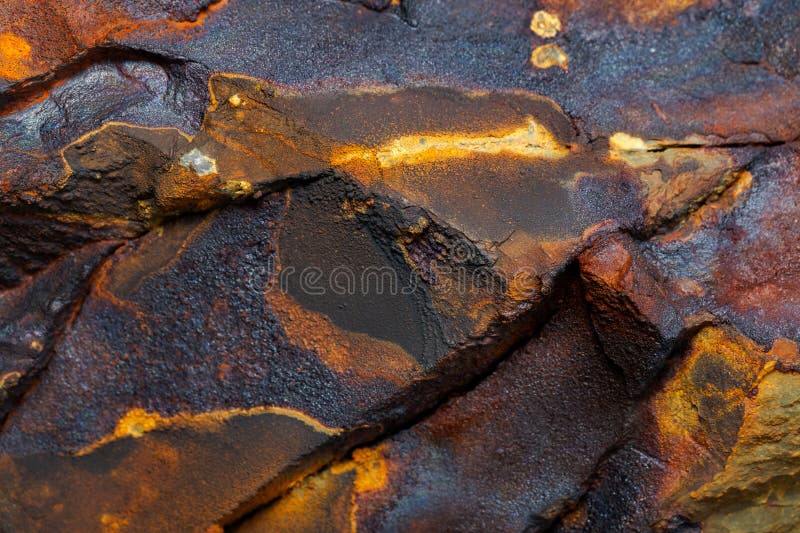 Rust Stone Wall Stone Texture Image Use for Backgrounds or Textures ...