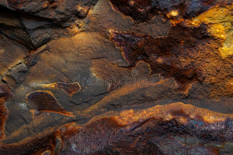 Rust Stone Wall Stone Texture Image Use for Backgrounds or Textures ...