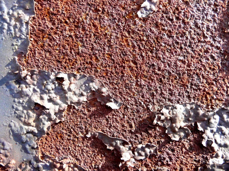 Rust surface stock photo. Image of surface, rusty, bubble - 4407410