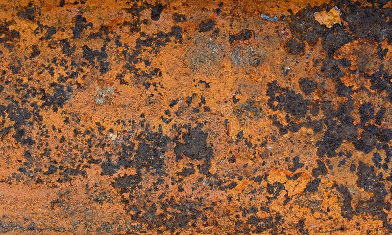 Rust Surface, Close Up of Rust on Old Sheet of Metal Texture,Rusted ...
