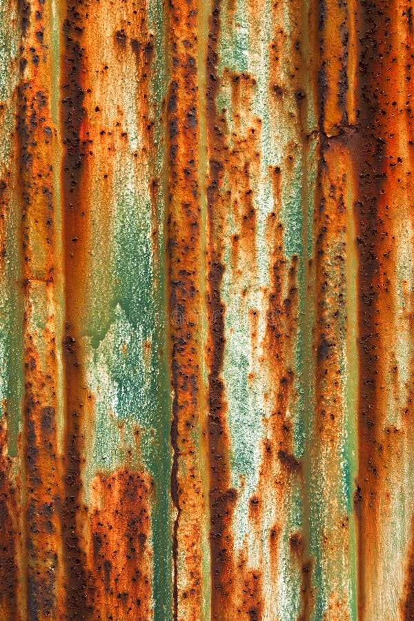 Rust on Surface of Iron Plate Stock Image - Image of material, rust ...
