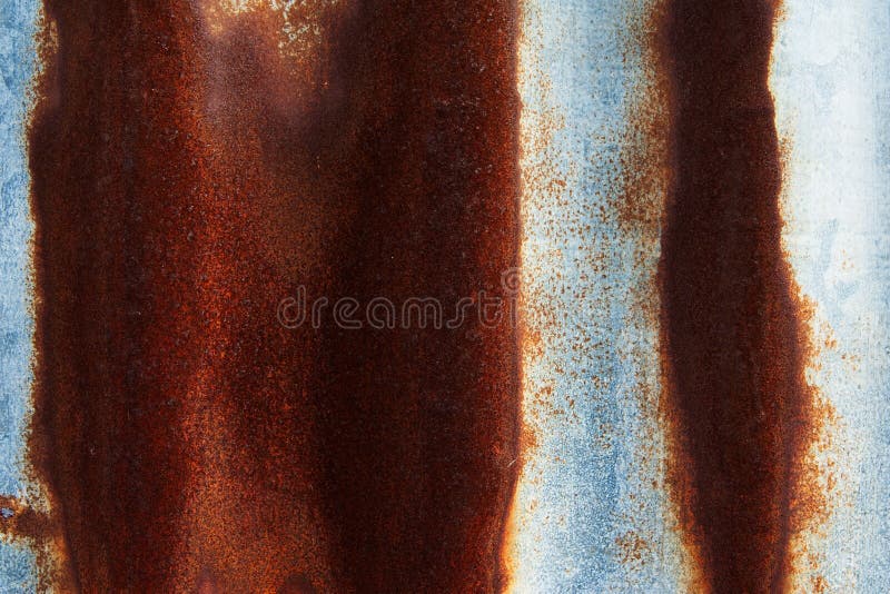 Rust on Surface of Iron Plate Stock Image - Image of texture, damaged ...