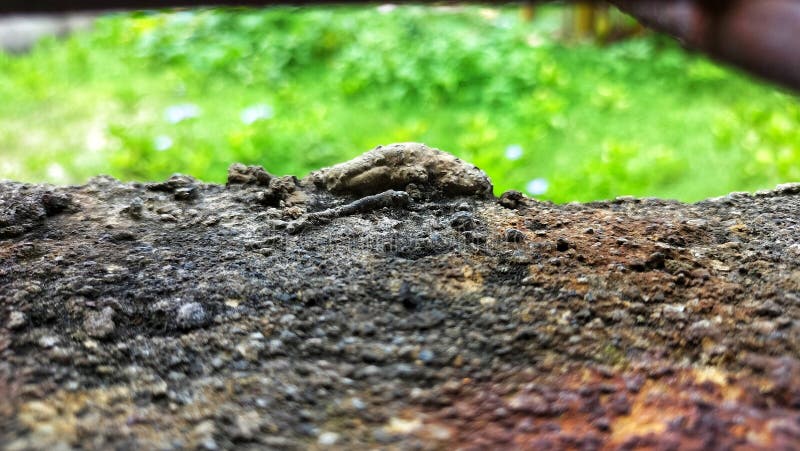 Rust on the Surface of the Rock Sand Stock Image - Image of rock, stone ...