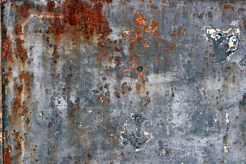 Firey Rust Metal Background Texture Stock Image - Image of pitted ...