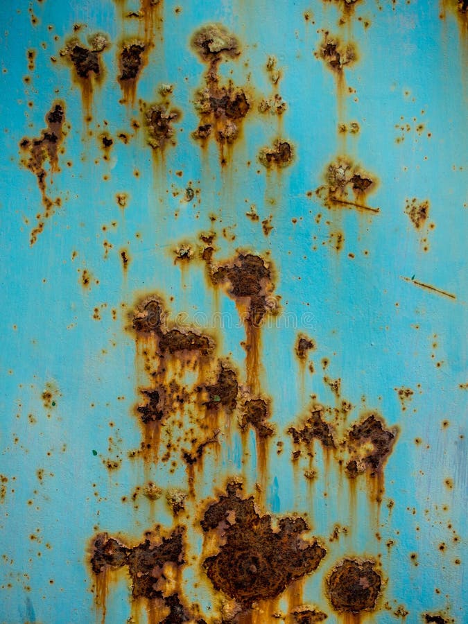 Blue Rust Texture stock photo. Image of dark, lines, deserted - 38158476