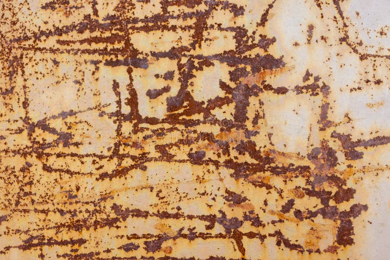 Rust Texture As a Metal Plate Background. Stock Image - Image of steel ...