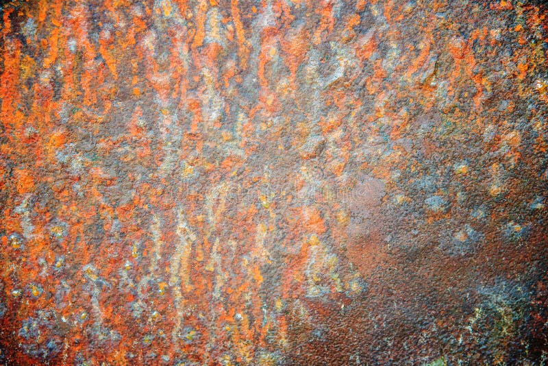 Rust Texture As Metal Plate Background Stock Photo - Image of abstract ...