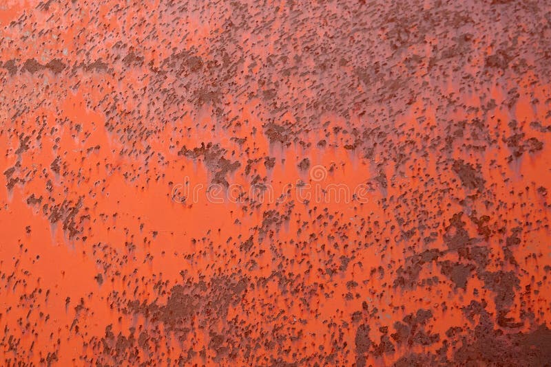 Rusty Red Metal Texture Background Stock Image - Image of oxidation ...