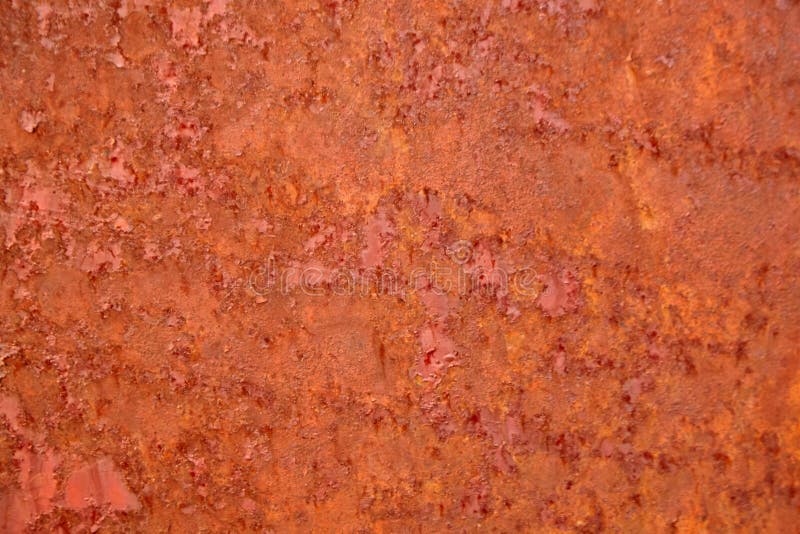 Rusty Red Metal Texture Background Stock Image - Image of oxidation ...