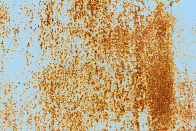Rust Texture,metal Blue Wall with Rust Stock Photo - Image of ...