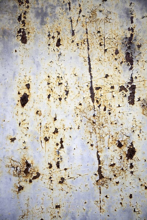 Rust texture on metal wall stock image. Image of iron - 196012743