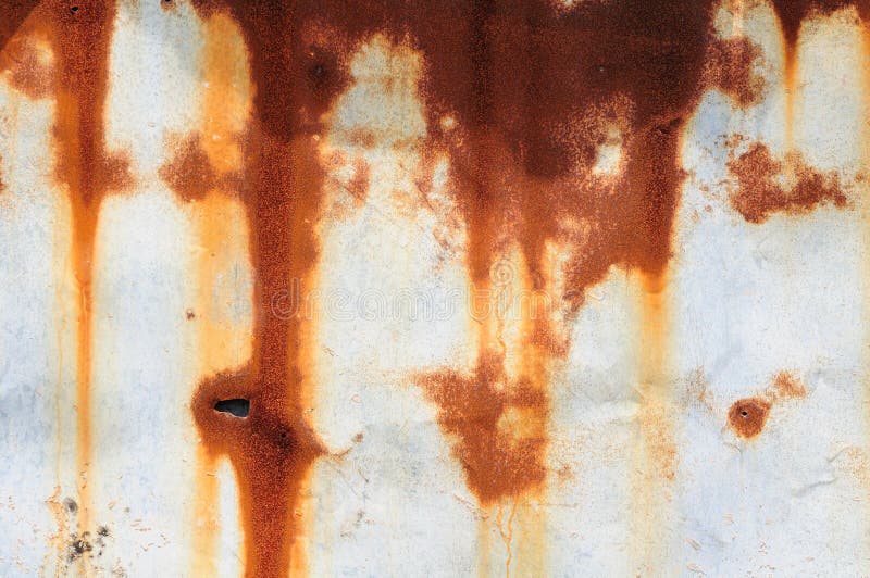 Dripping Rust Metal Background Stock Image - Image of scratch, rusty ...