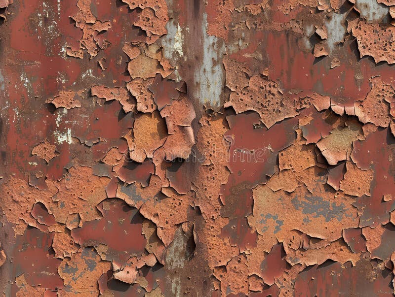 Rust Visible on the Weathered Metal Surface with Corrosion Stock ...